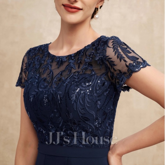 JJs House | Dresses | Jjs House Mother Of The Bride Dress Navy Blue Nwt ...